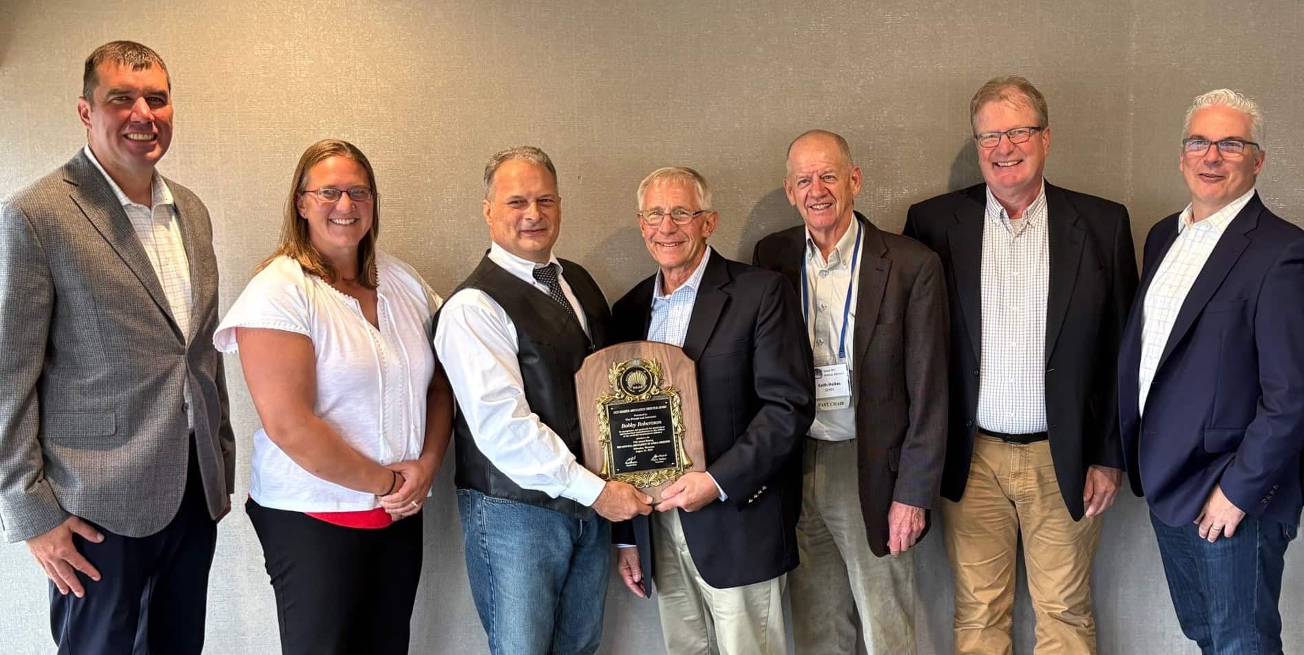 Bobby Robertson Honored with NAAB Member Director Award